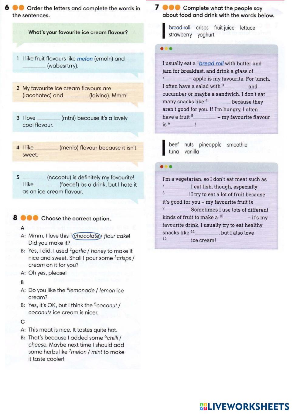 WW3 U3.1 part2 Workbook | Live Worksheets