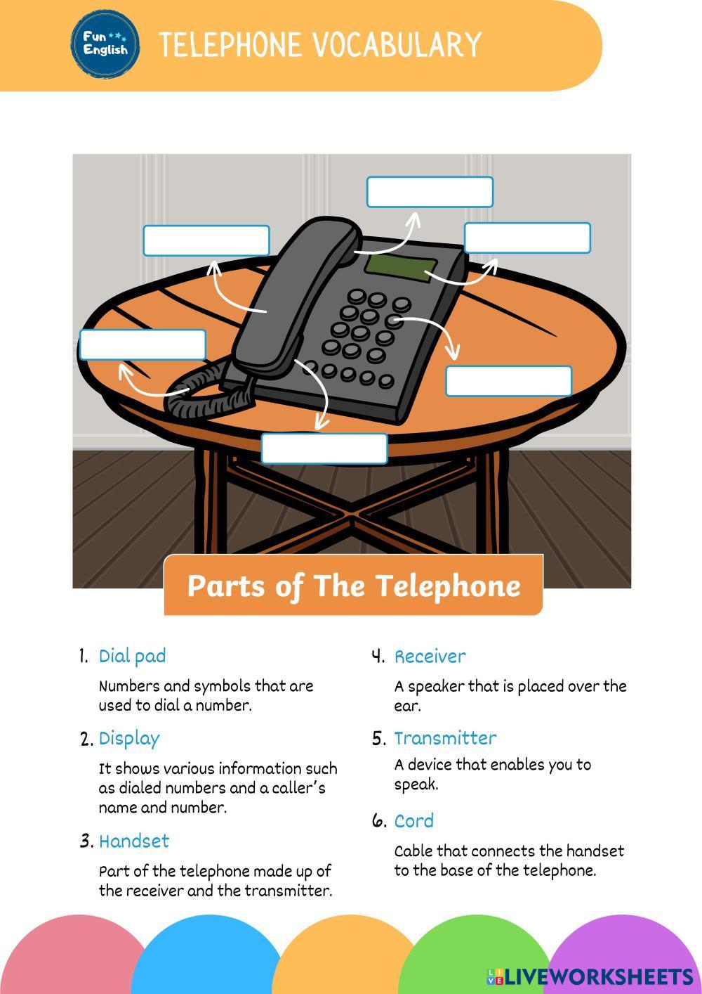 7352135 | Parts of The Telephone | Juliar Fadillah