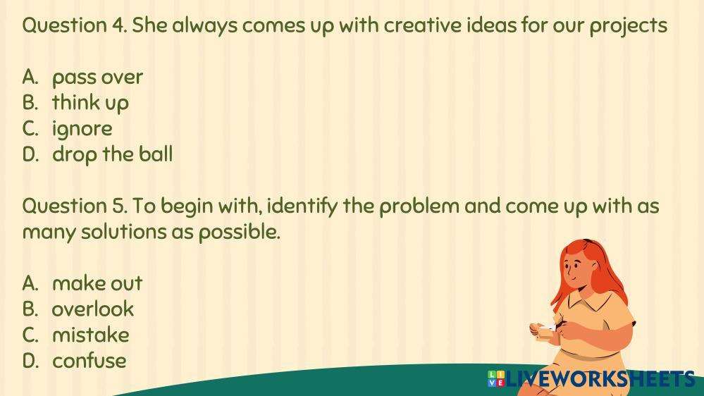 UNIT 8-BECOMING… | Free Interactive Worksheets | 7360092