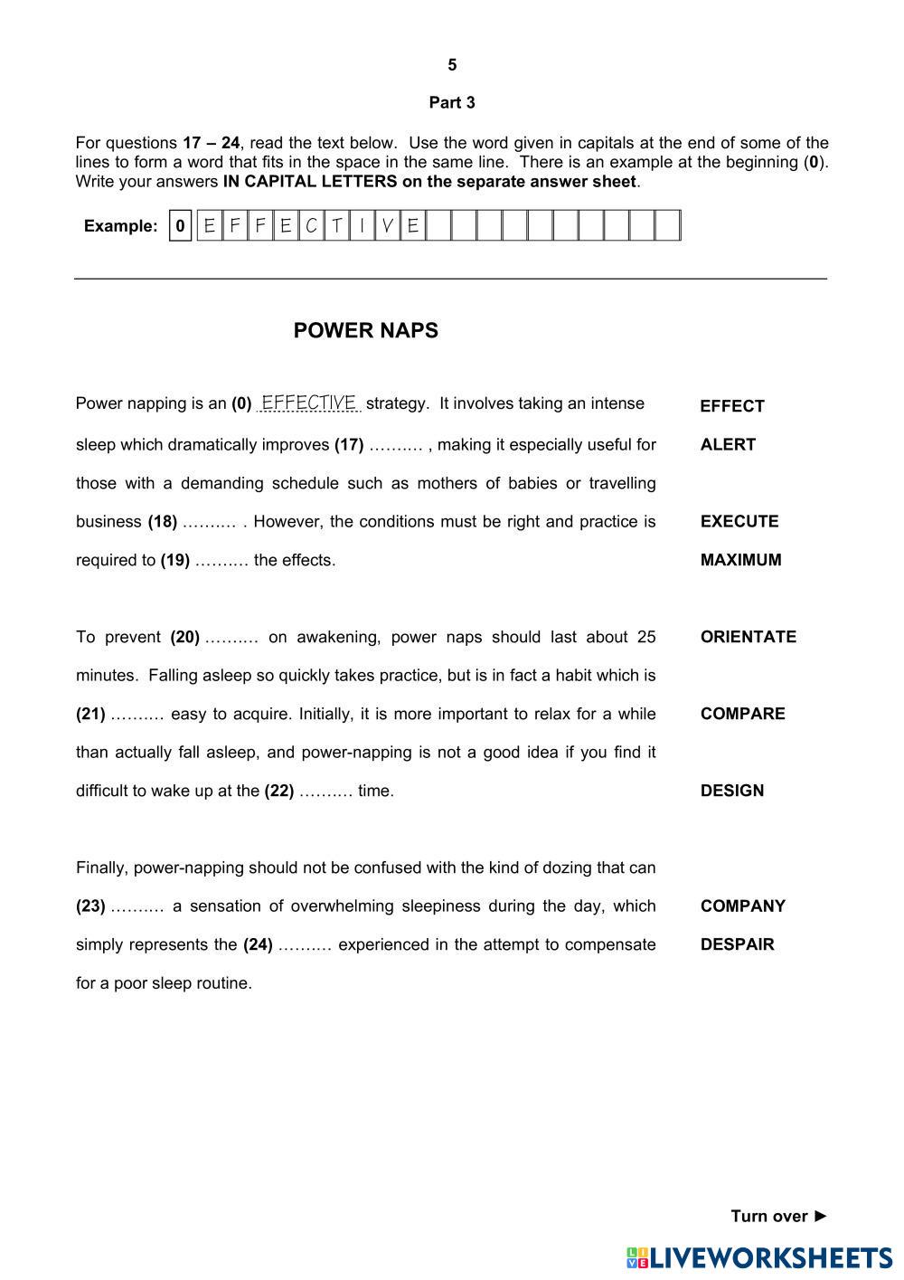 PROFICIENCY LEV… | Free Interactive Worksheets | 7362163