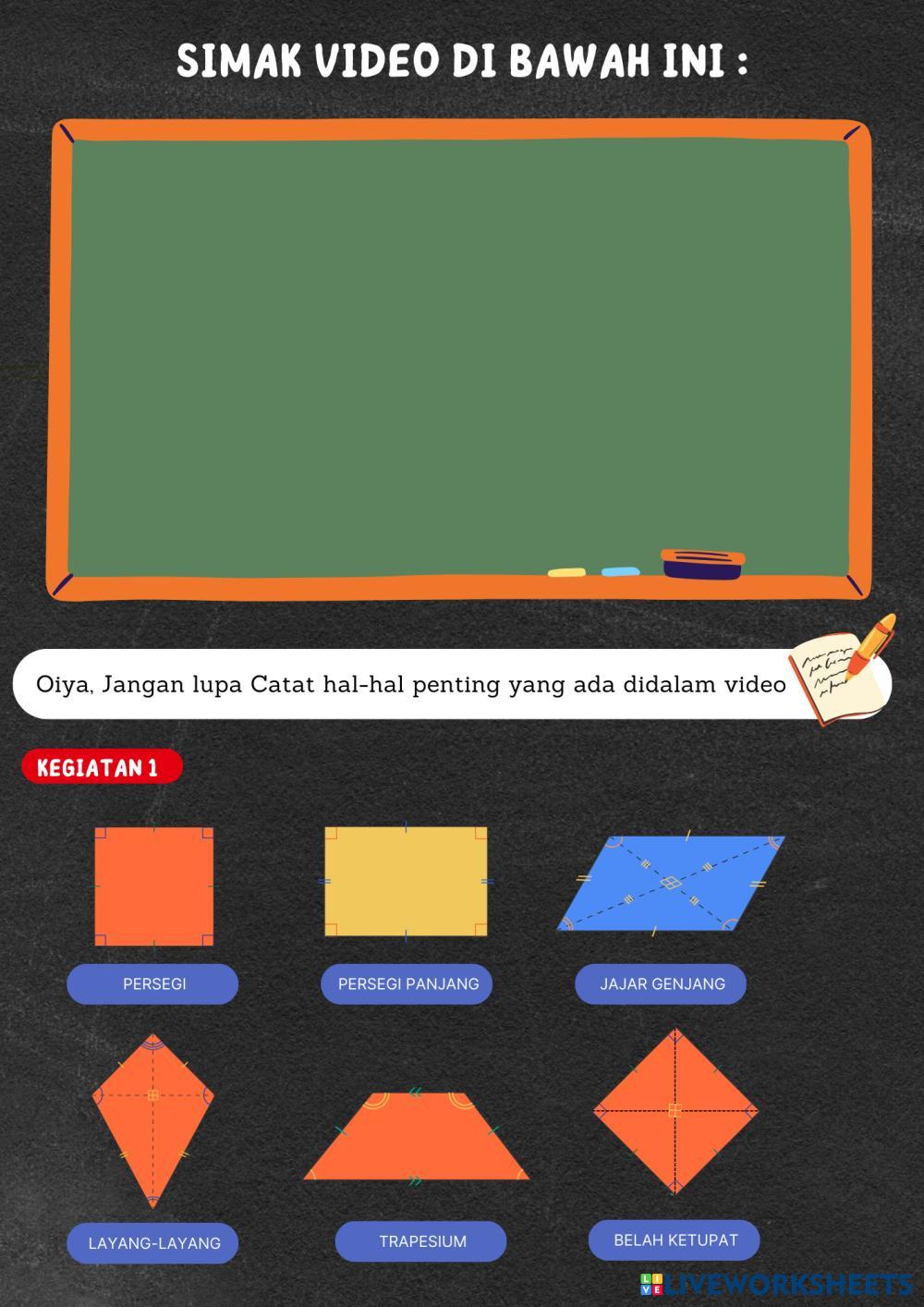 SEGI EMPAT | Free Interactive Worksheets | 7373892