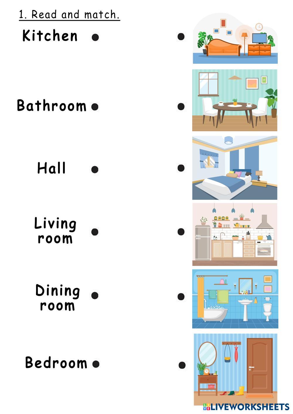 The house 7377490 | Margaret Litvinova | Live Worksheets