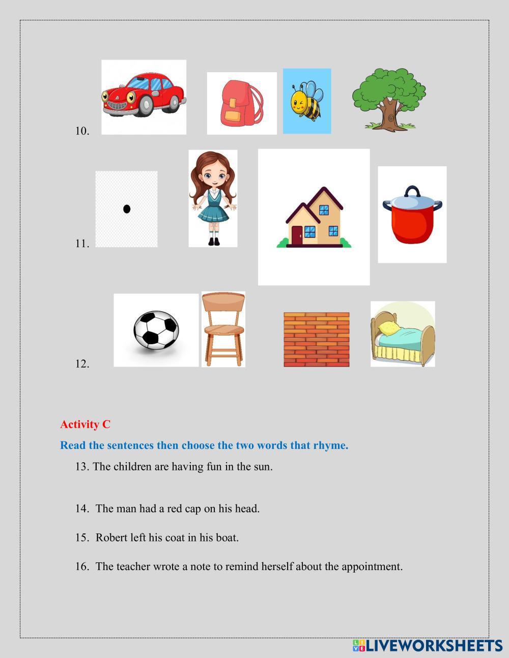 7380956 | Homographs & Rhyming Words | Ann-Marie Neysmith