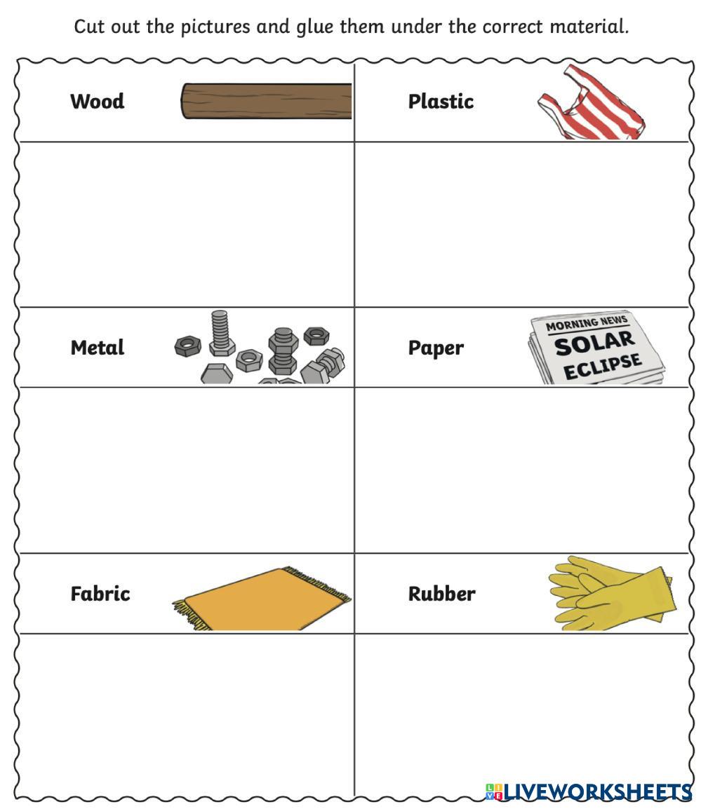 Material | Live Worksheets