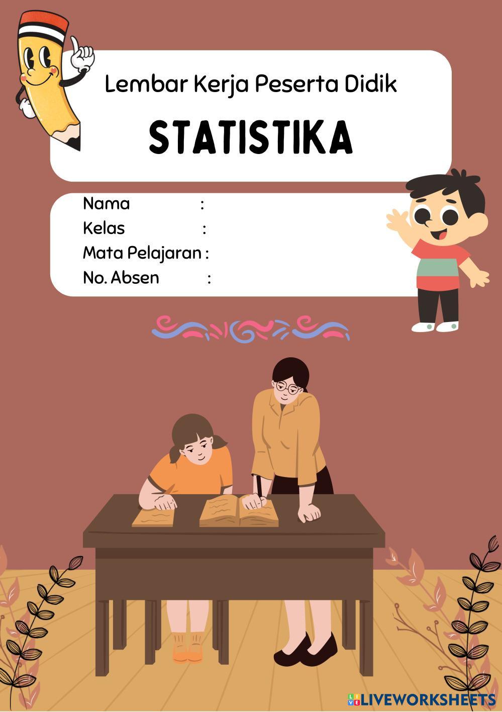 LKPD Statistika Kelas 8 SMP 7382640 | Jati Widi Tinawa