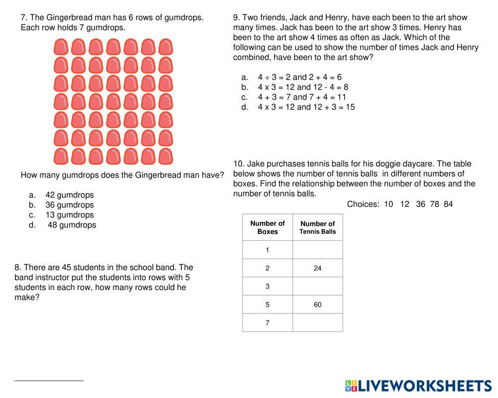 CCA #3 Review # 1 x ÷ 7383534 | Kikebito | Live