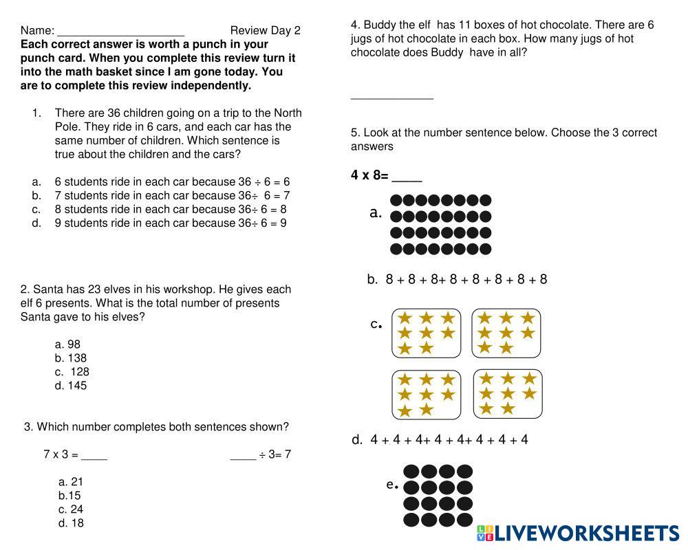 CCA #3 Review # 1 x ÷ 7383534 | Kikebito | Live