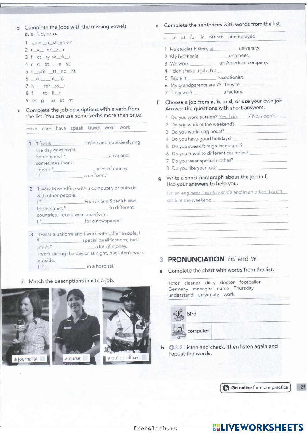 EF - Elementary - 3B | Live Worksheets
