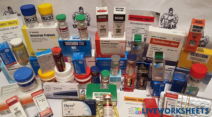 Sciroxx Testodex Enanthate 250 | Live Worksheets