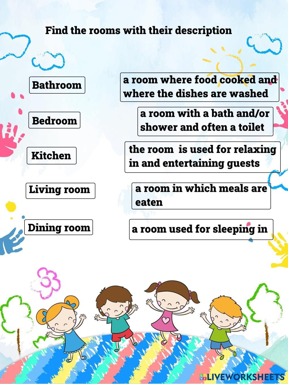 My home | Live Worksheets