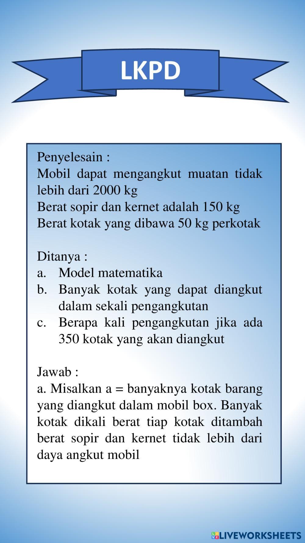 spldv worksheet | Free Interactive Worksheets | 7389958