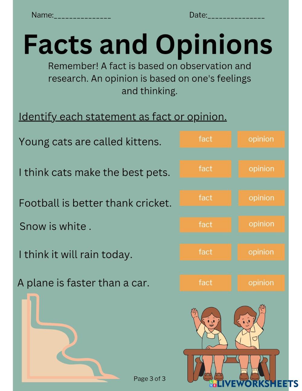 Practice Exercises | Live Worksheets