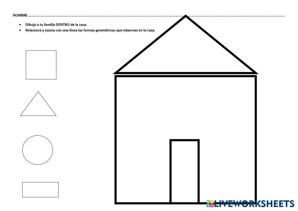 Las formas en el entorno | Live Worksheets