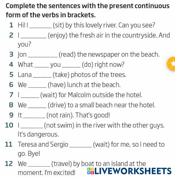 7401759 | Roadmap A2 8A: Present Continuous | Somiaatif