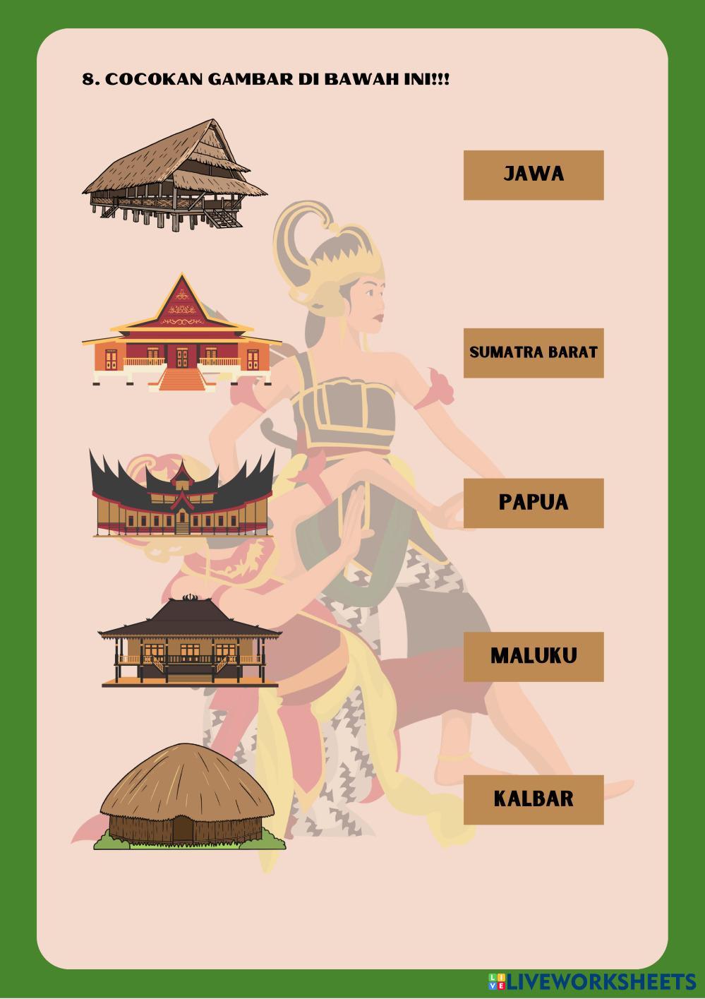 Kekayaan Budaya… | Free Interactive Worksheets | 7406884