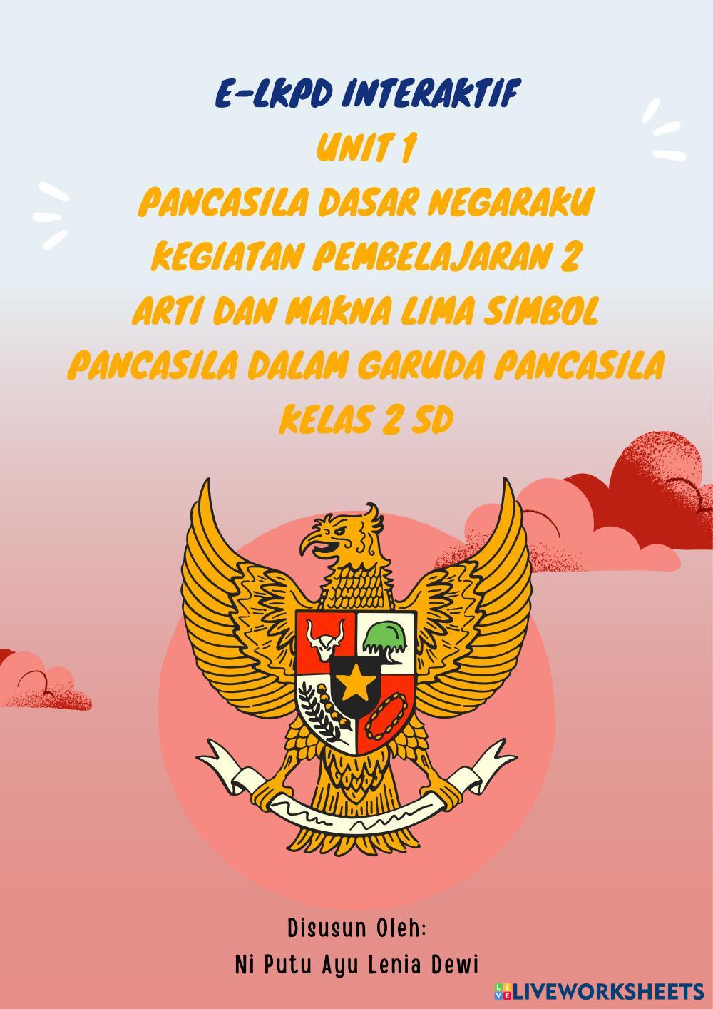 KEGIATAN PEMBELAJARAN 2 ARTI DAN MAKNA LIMA SIMBOL PANCASILA DALAM ...