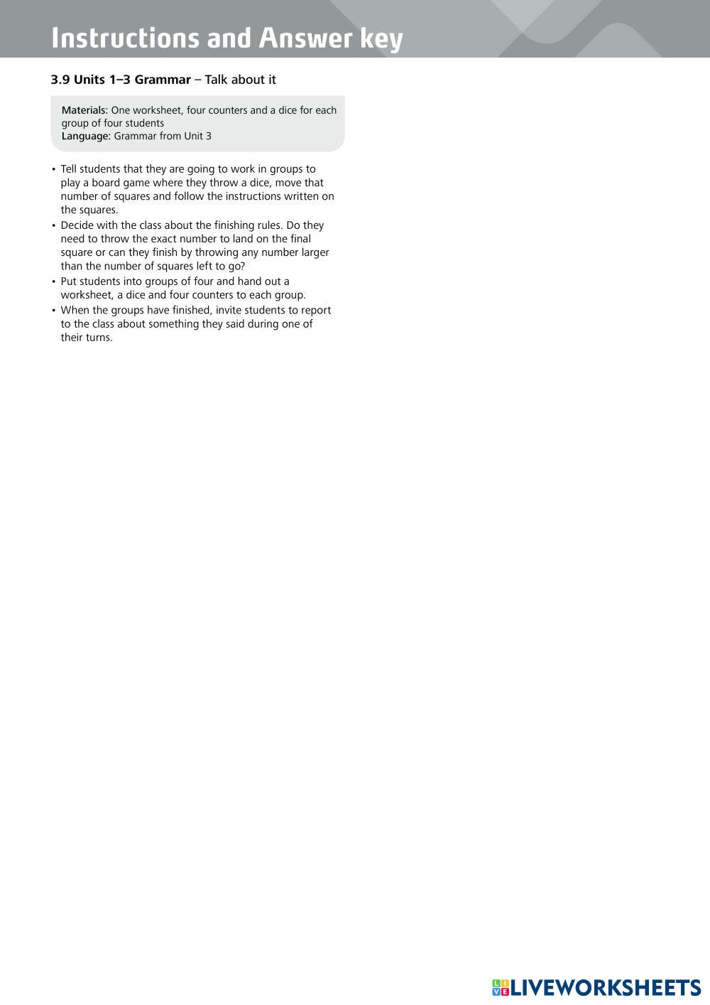 speaking b1 | Free Interactive Worksheets | 7411335