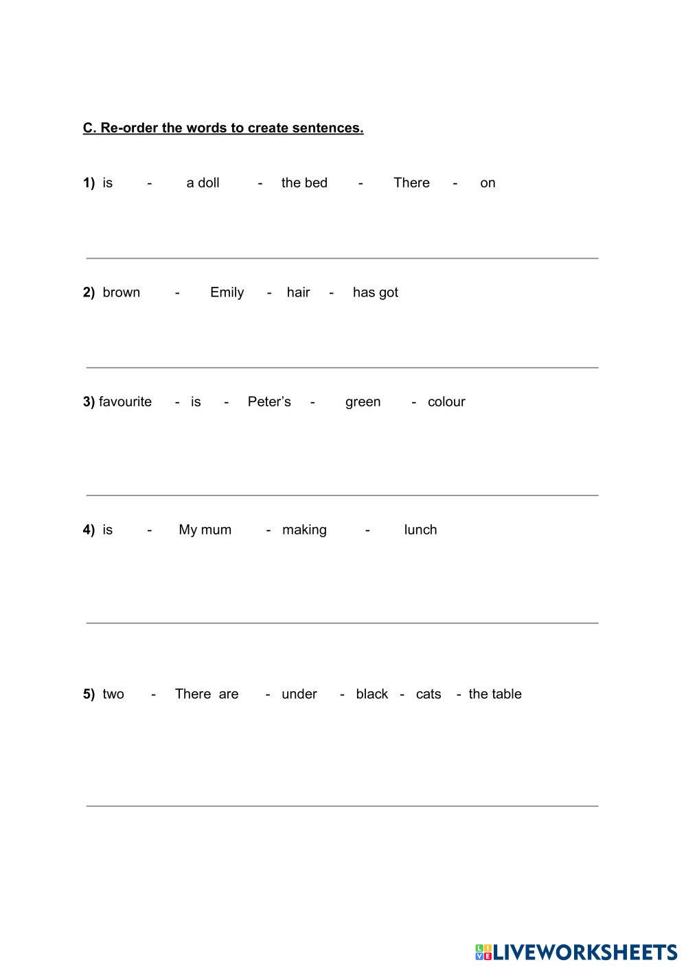 First Grade (RO) | Free Interactive Worksheets | 7415082
