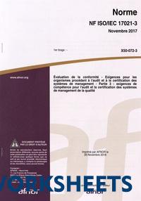 {epub download} Norme NF ISO/IEC 17021-3 Evaluation de la conformité ...