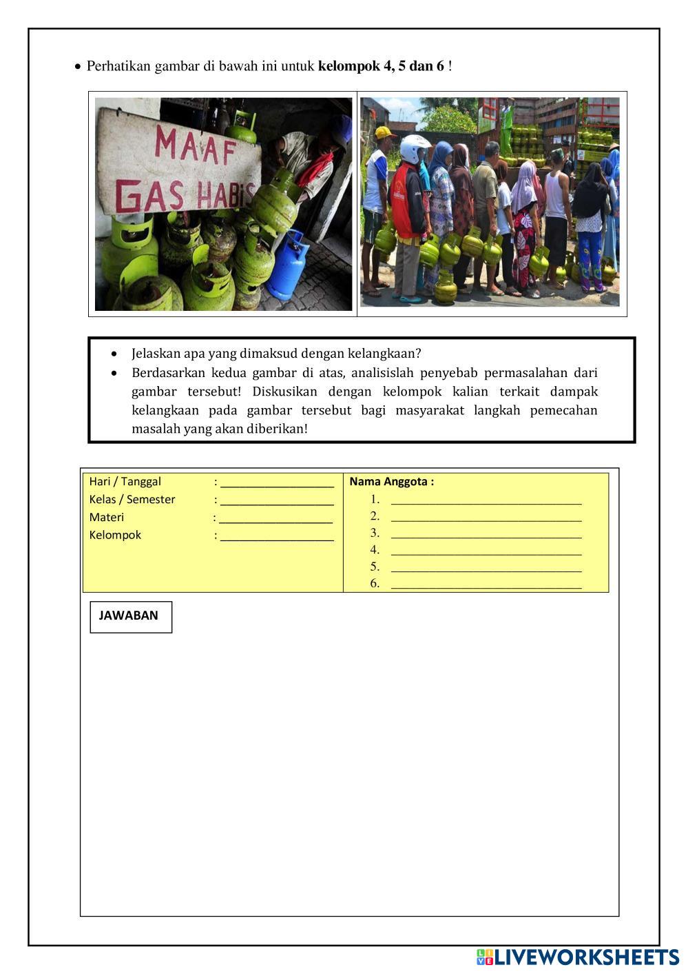 7433256 | kelangkaan bbm | hawa | LiveWorksheets