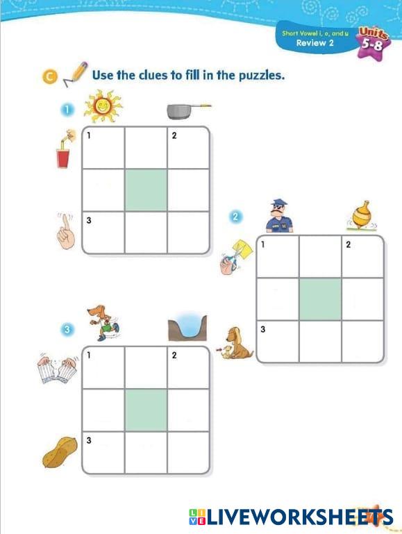 sounds great 2 units 4-8 review | Live Worksheets