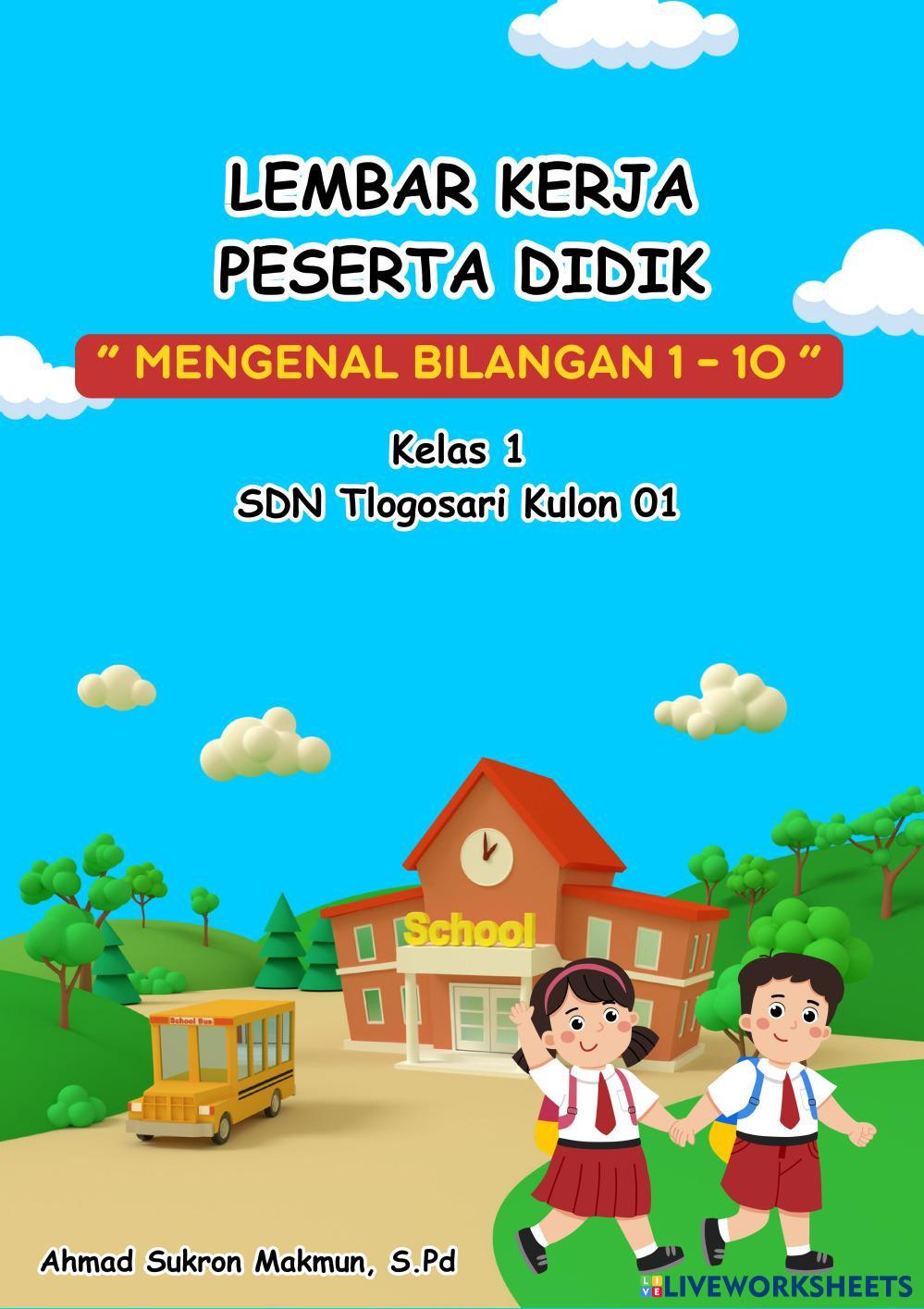 7462753 | LKPD MATEMATIKA KELAS 1A | Ahmad Sukron Makmun