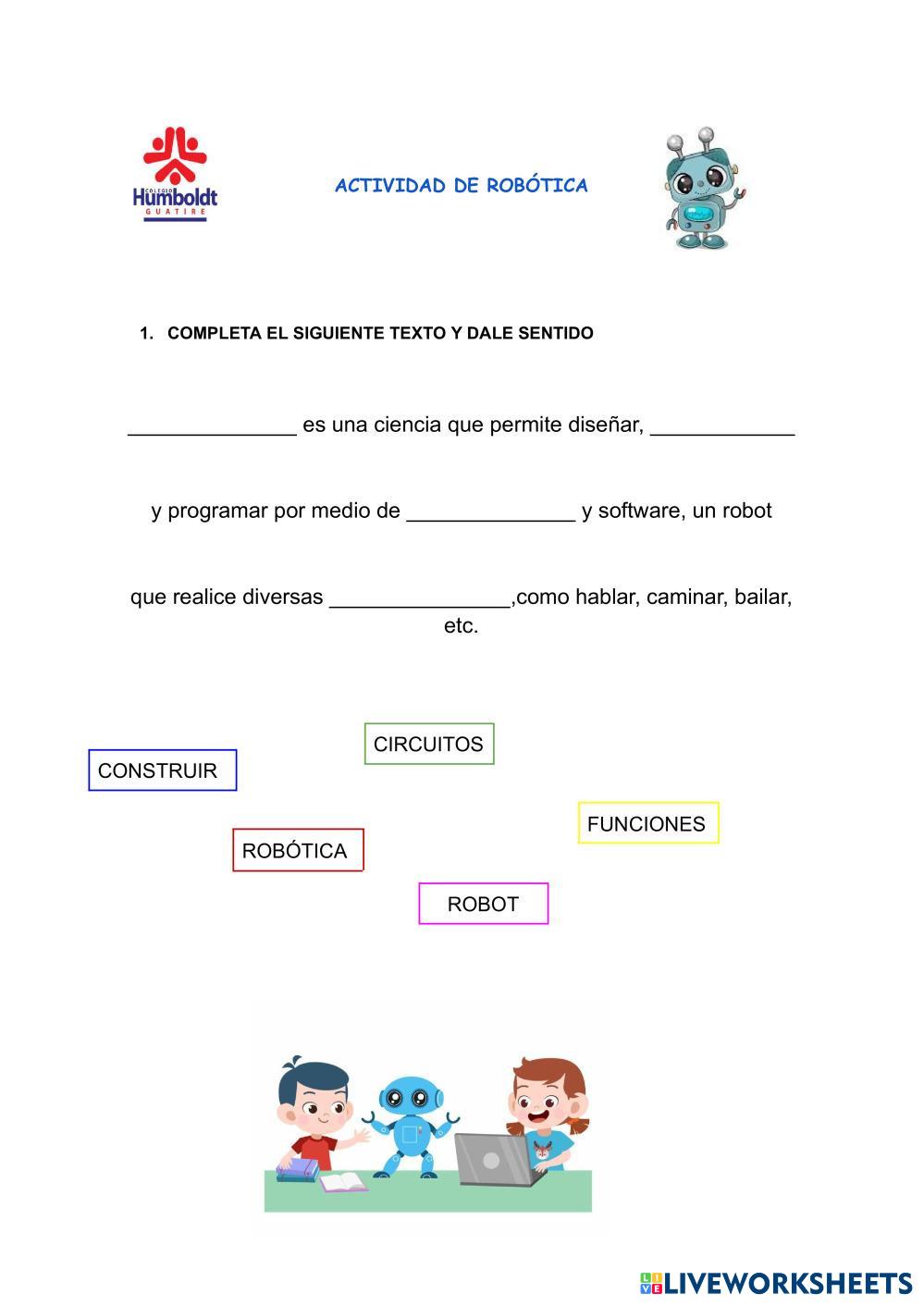 ACTIVIDAD DE RO… | Free Interactive Worksheets | 7465678