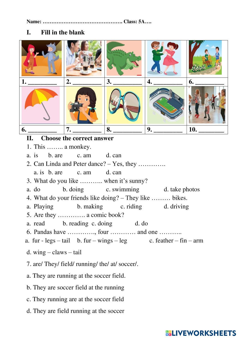 Review gr4.3 | Live Worksheets