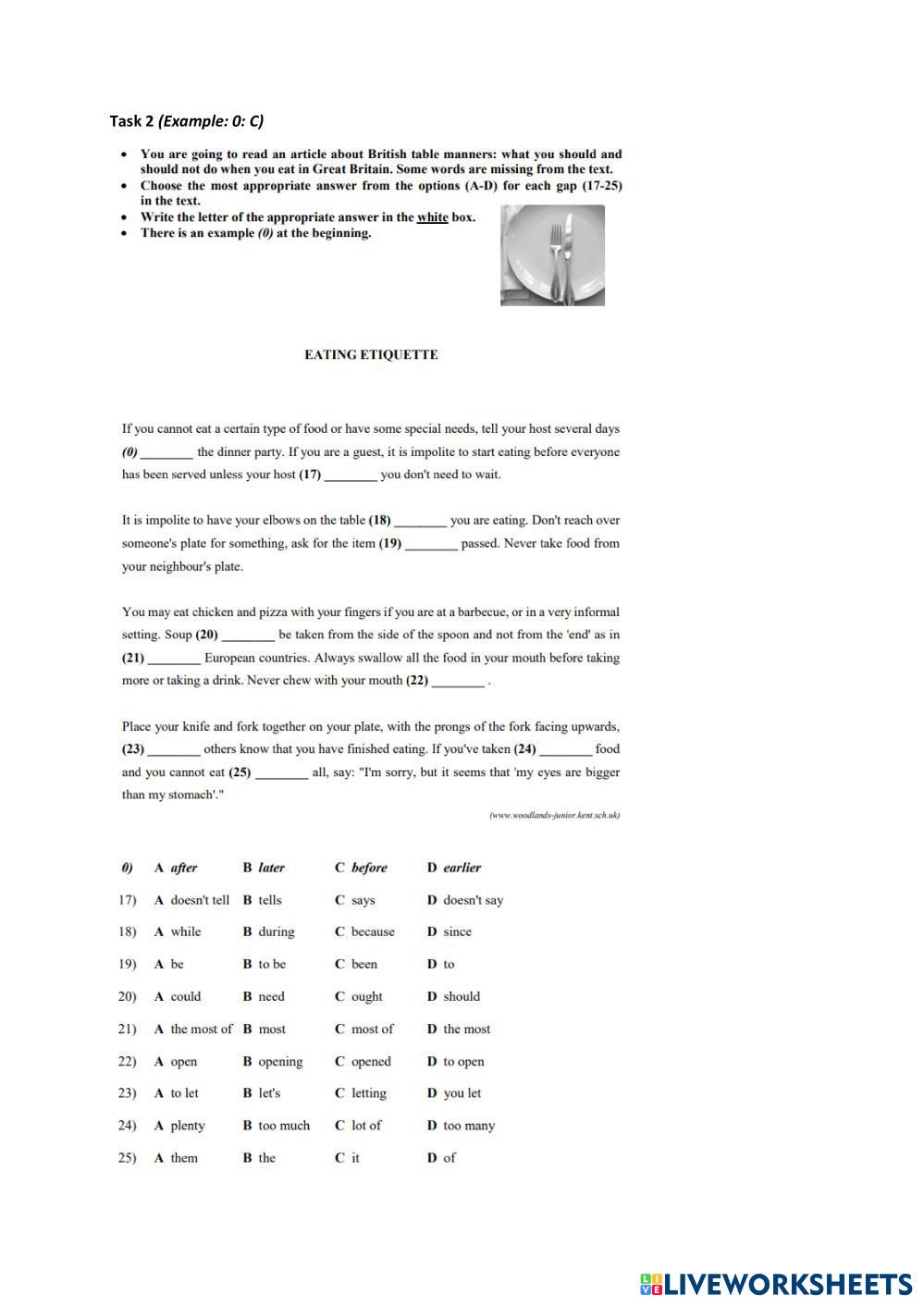 Reading and use… | Free Interactive Worksheets | 7469471