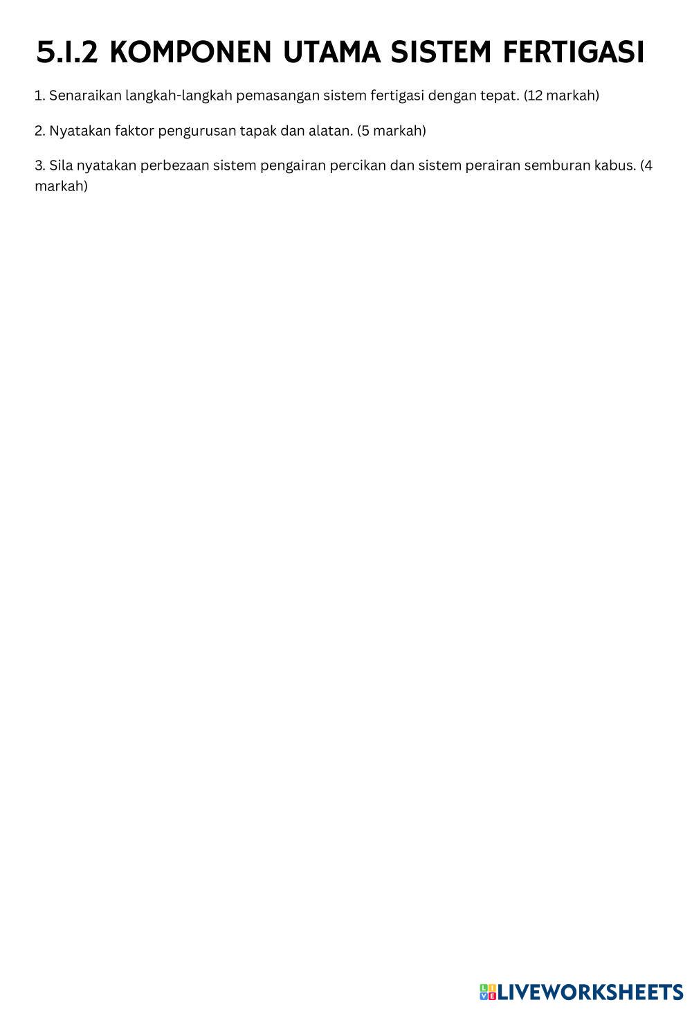 RBT 5.1.2 | Free Interactive Worksheets | 7472444