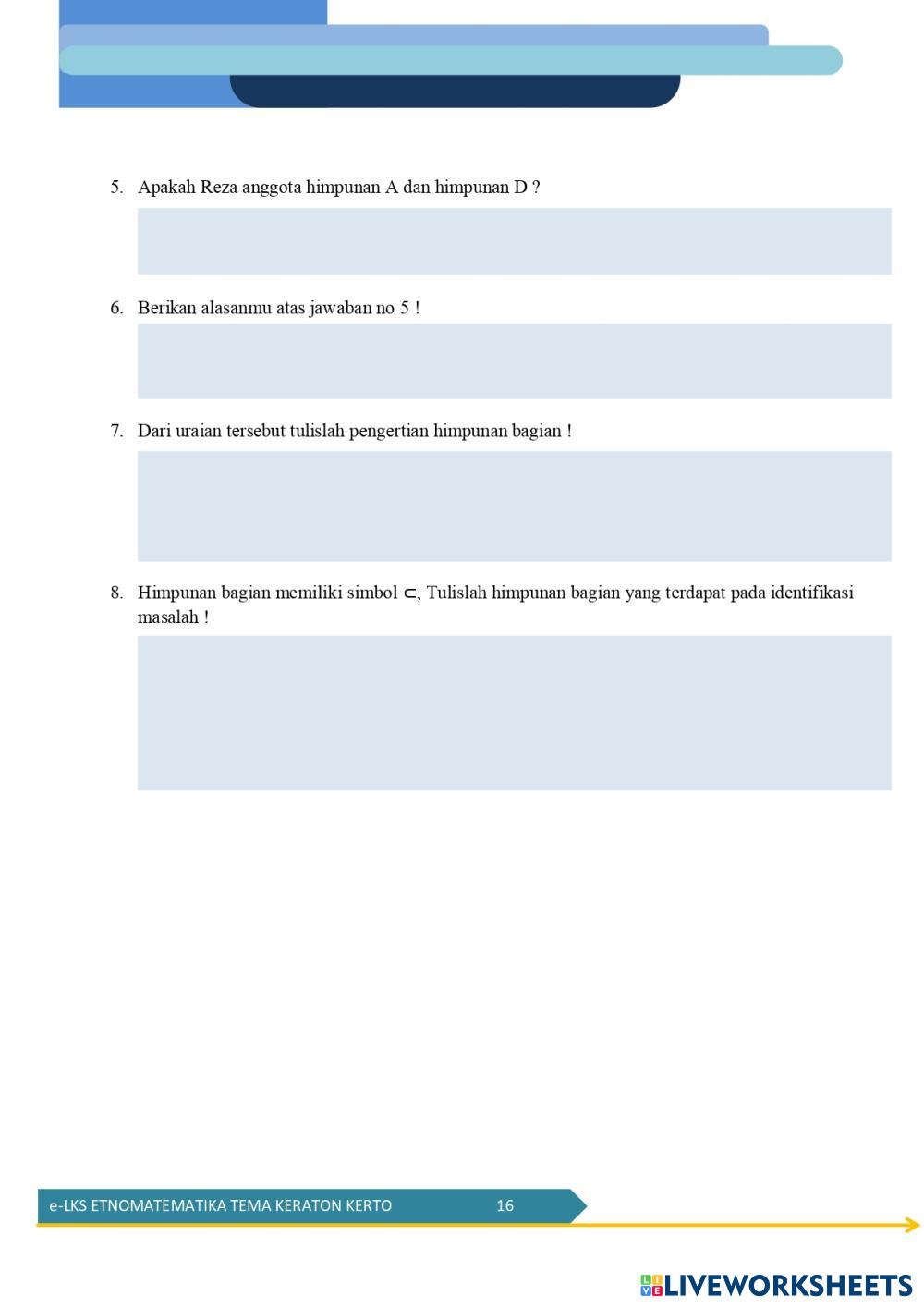 Halaman 10-19 | Live Worksheets