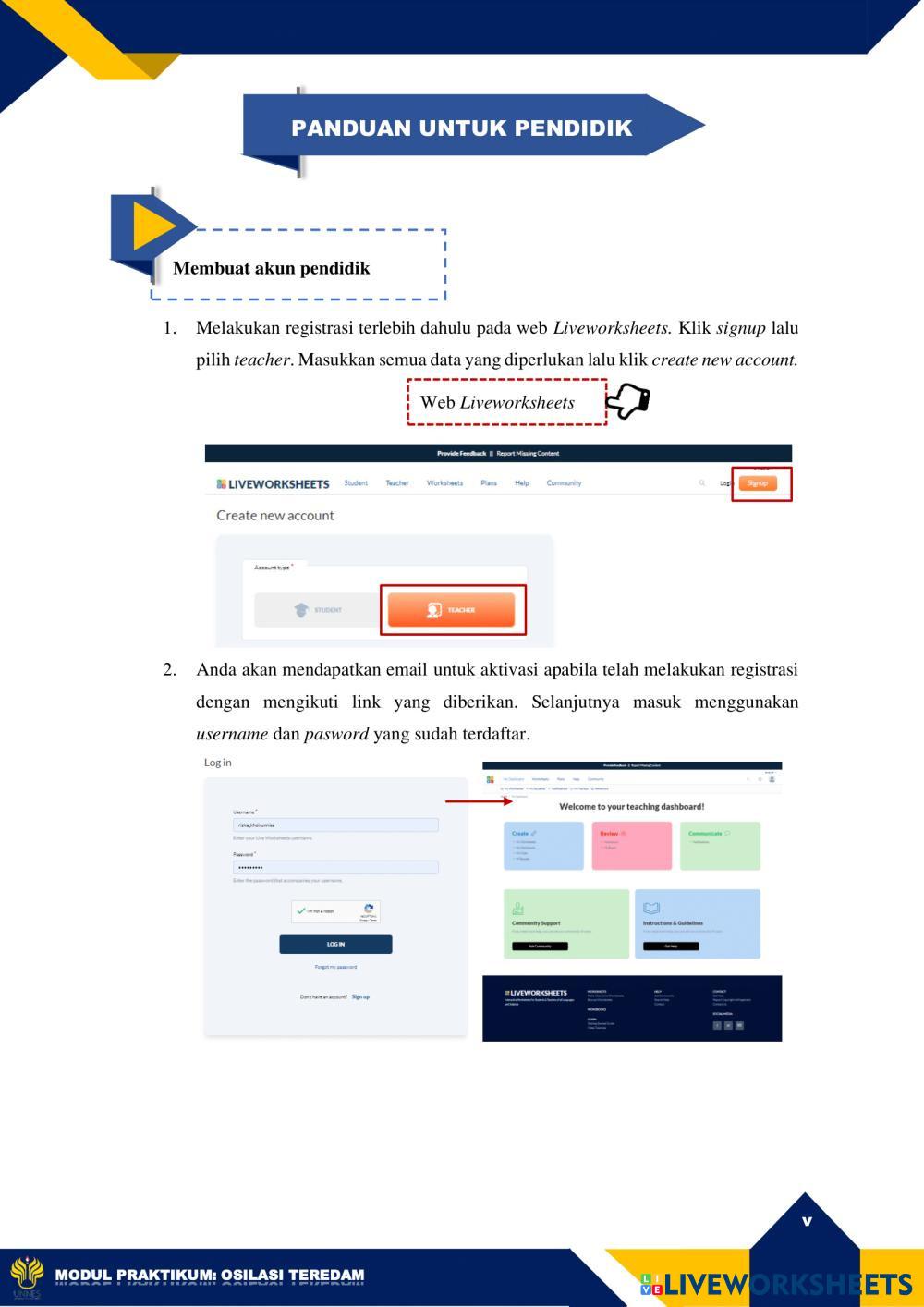 E-Modul Praktik… | Free Interactive Worksheets | 7110419