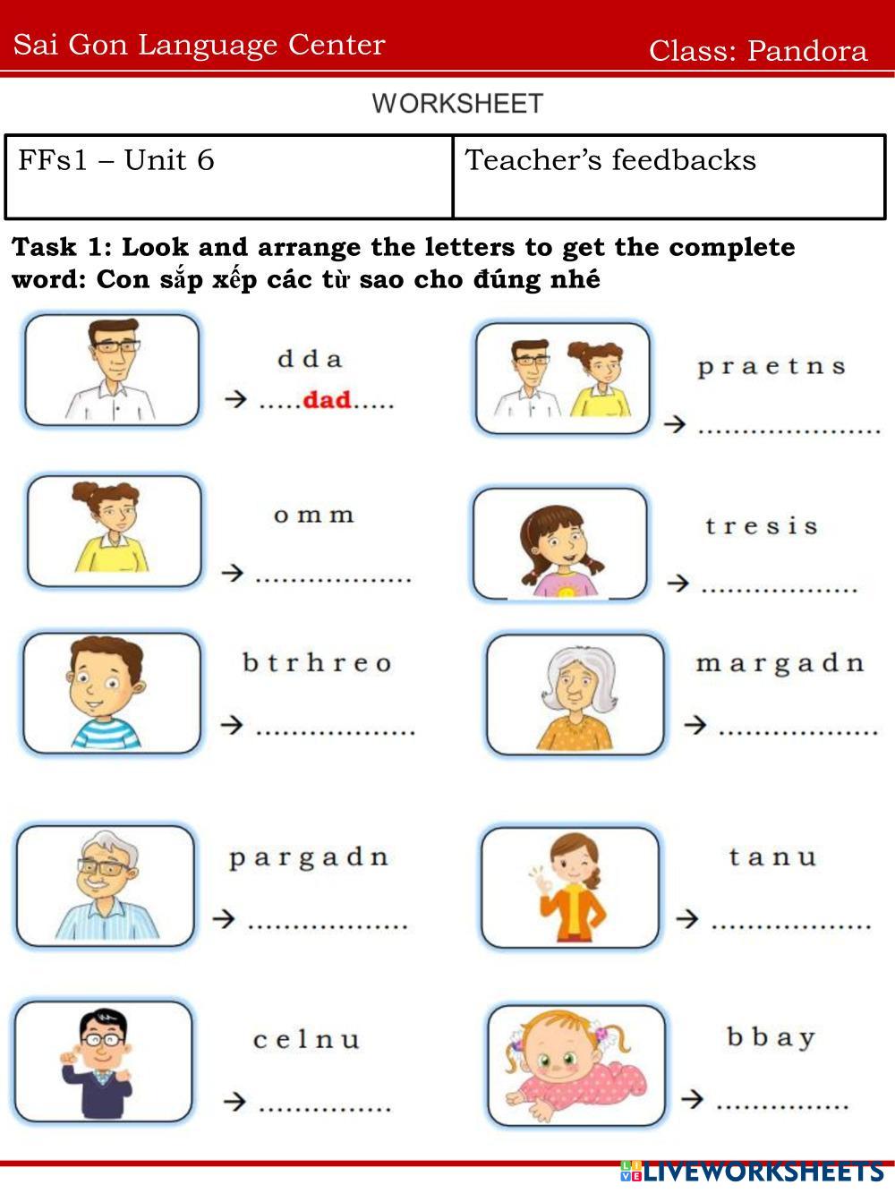 test hu | Diemnguyen00 | Live Worksheets