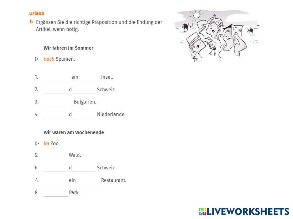 A2 Lektion 7 Kl… | Free Interactive Worksheets | 7117804