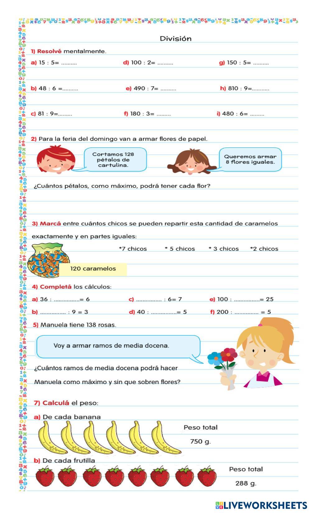 Division | Live Worksheets