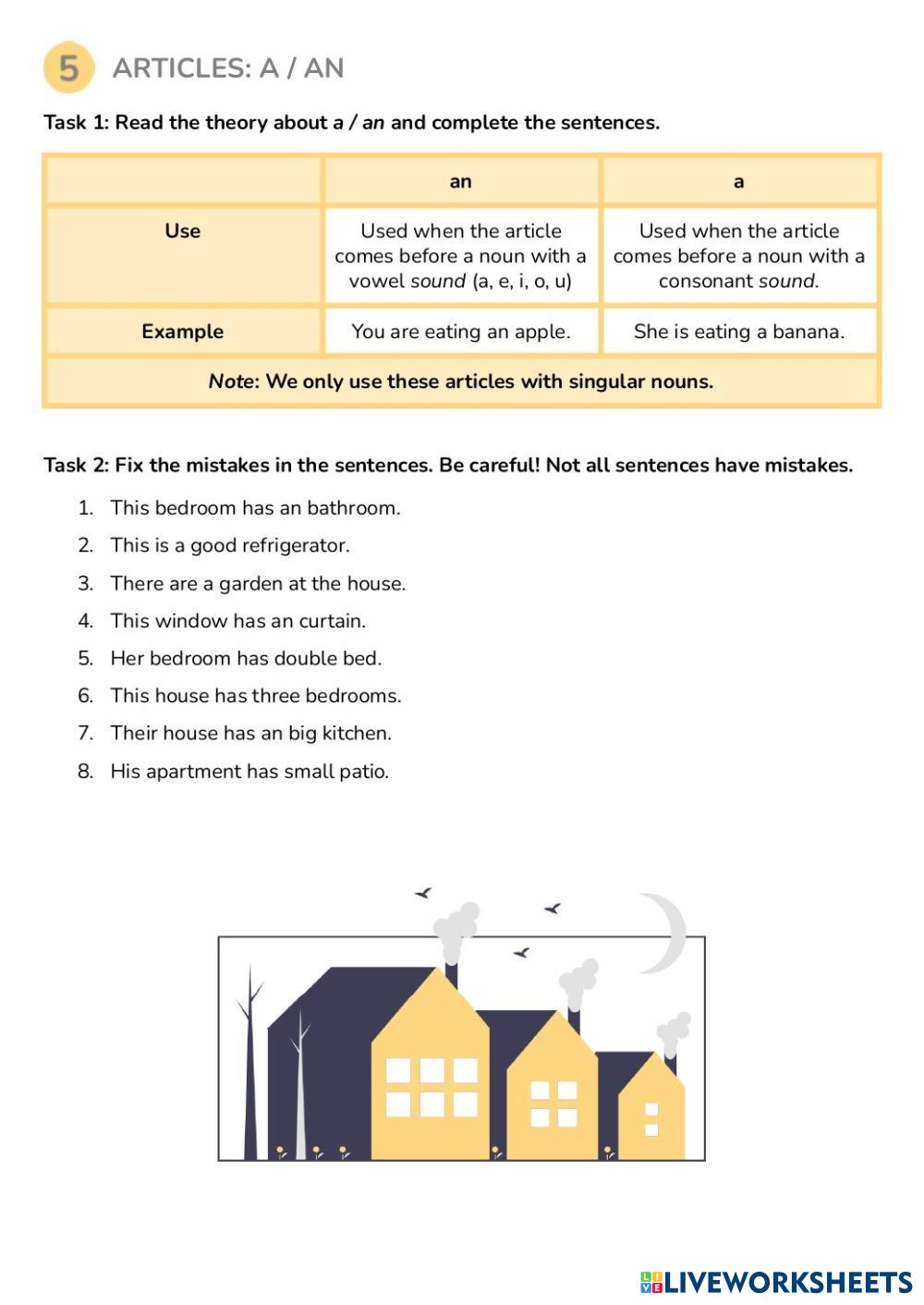 My-House-Nouns_… | Free Interactive Worksheets | 7125766