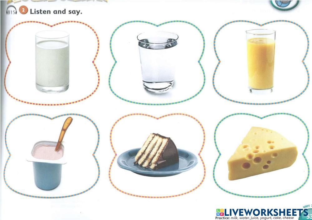 UNIT 7: FOOD (MLI) | Live Worksheets