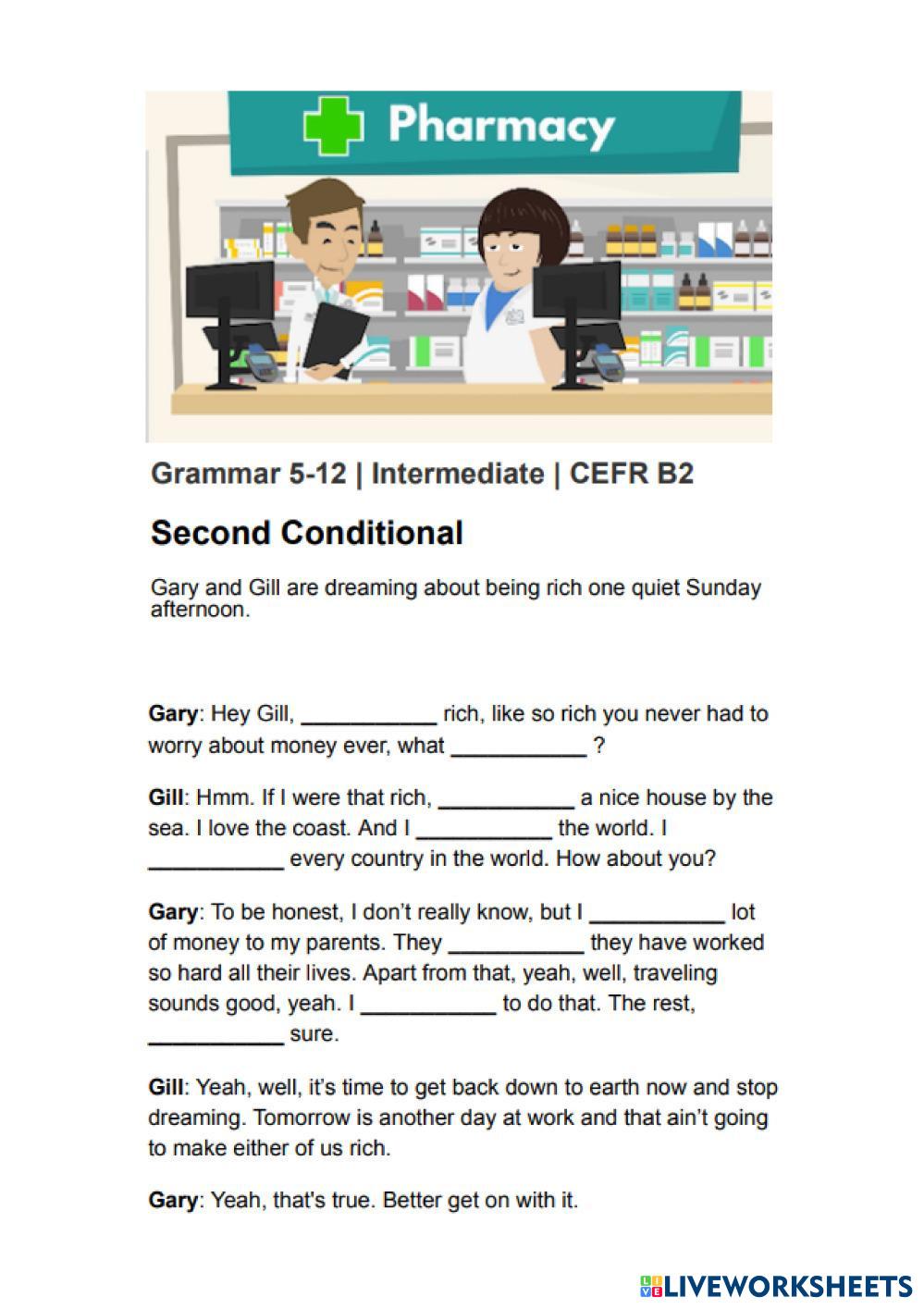 Second conditio… | Free Interactive Worksheets | 7127807