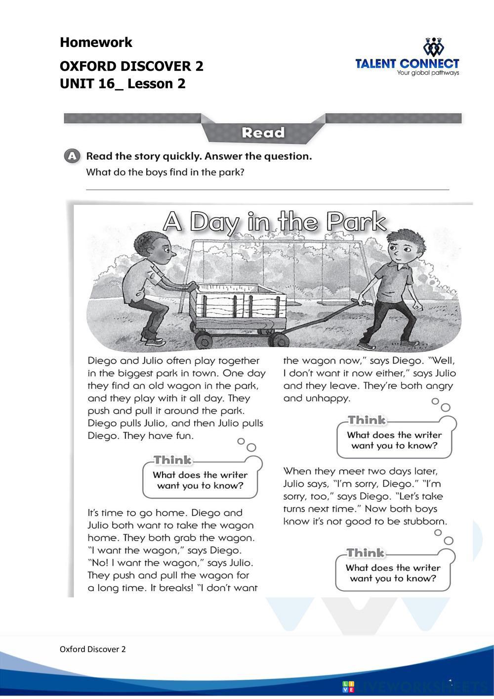 OD2- U16-D2 | Live Worksheets