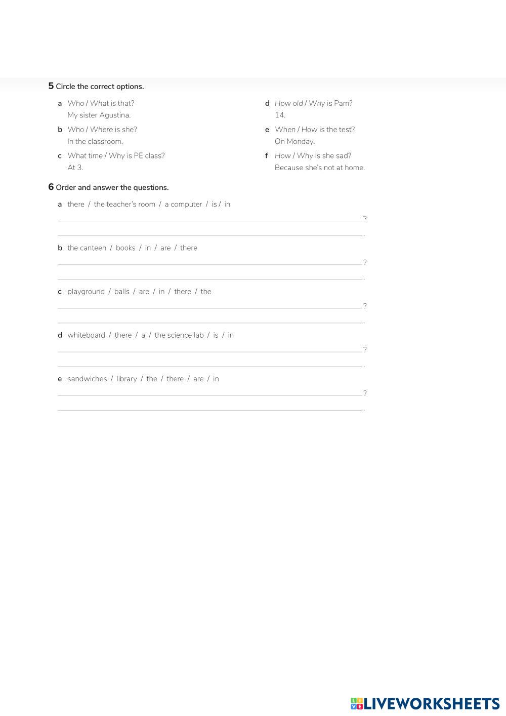 LIGHT UP1 - UNI… | Free Interactive Worksheets | 7128609