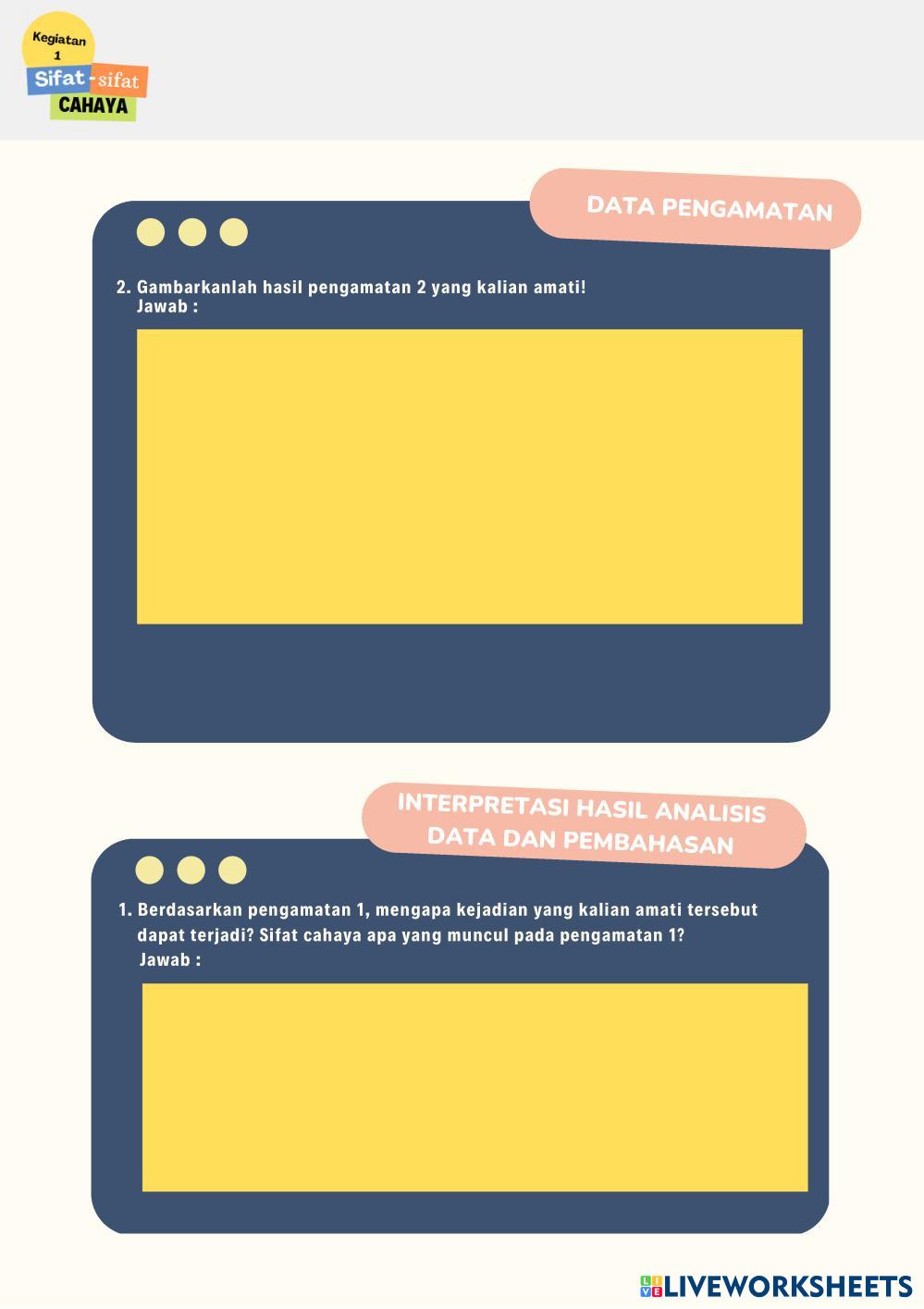 lkpd sifat sifa… | Free Interactive Worksheets | 7128758