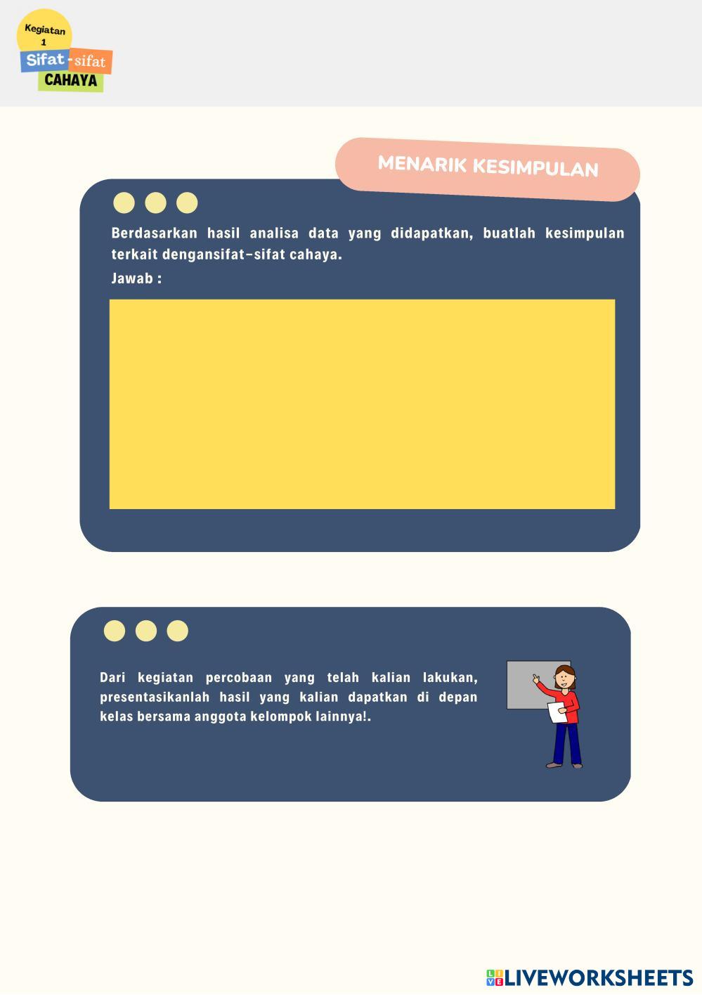 lkpd sifat sifa… | Free Interactive Worksheets | 7128758