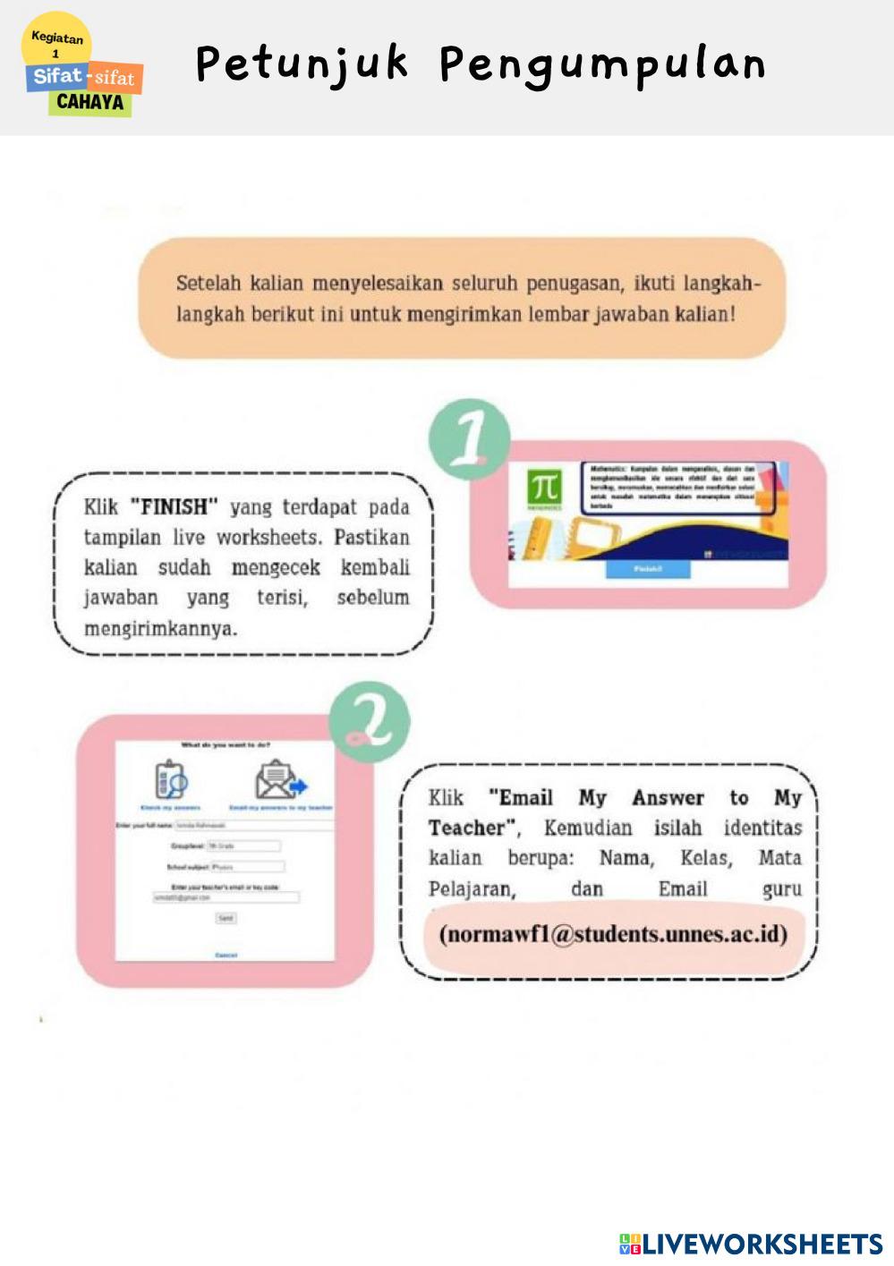 lkpd sifat sifa… | Free Interactive Worksheets | 7128758