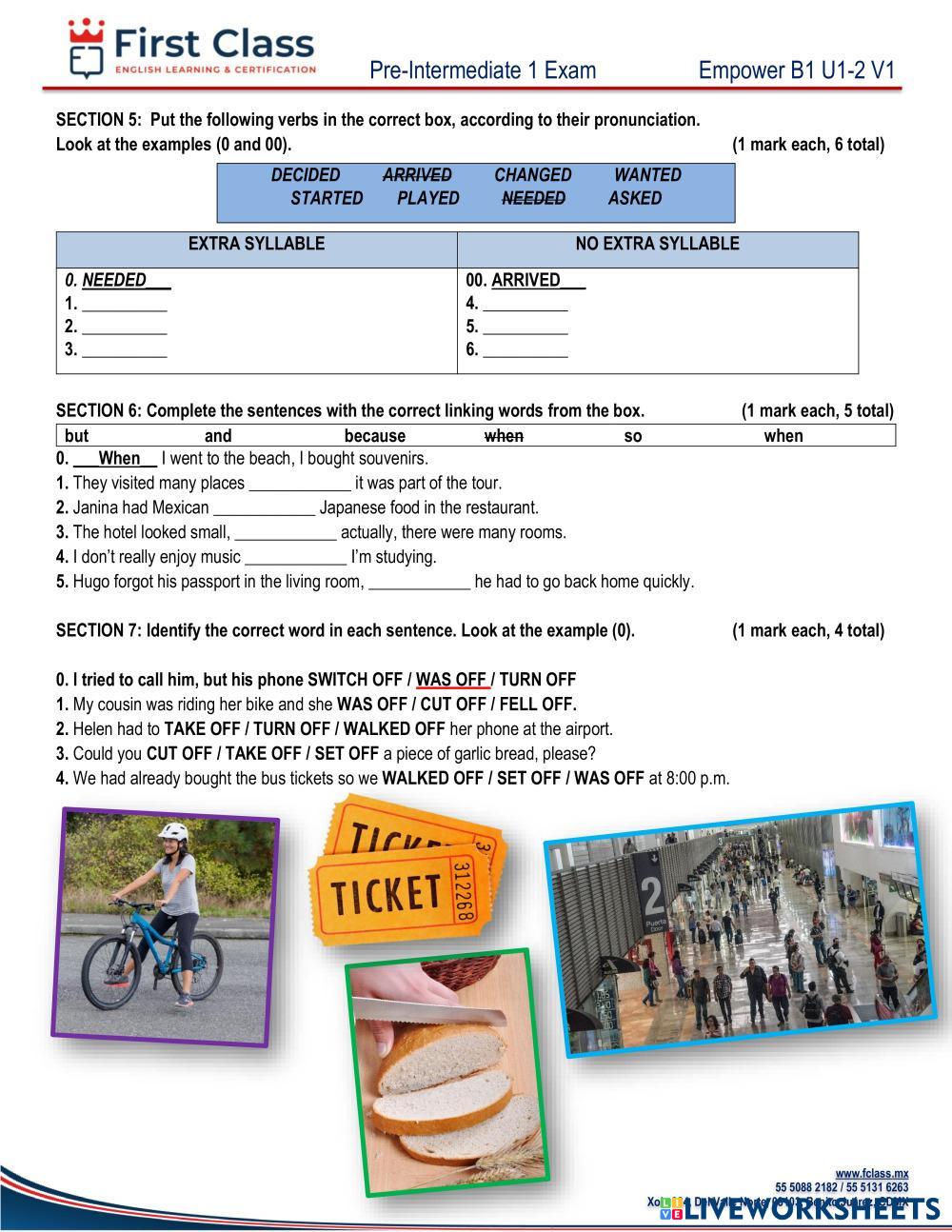 7053655 | PRE-INTERMEDIATE 1 | firstclassenglish