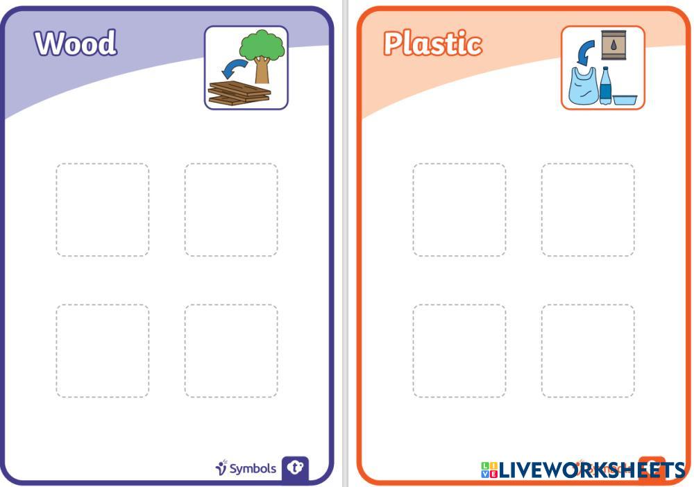 Materials | Live Worksheets