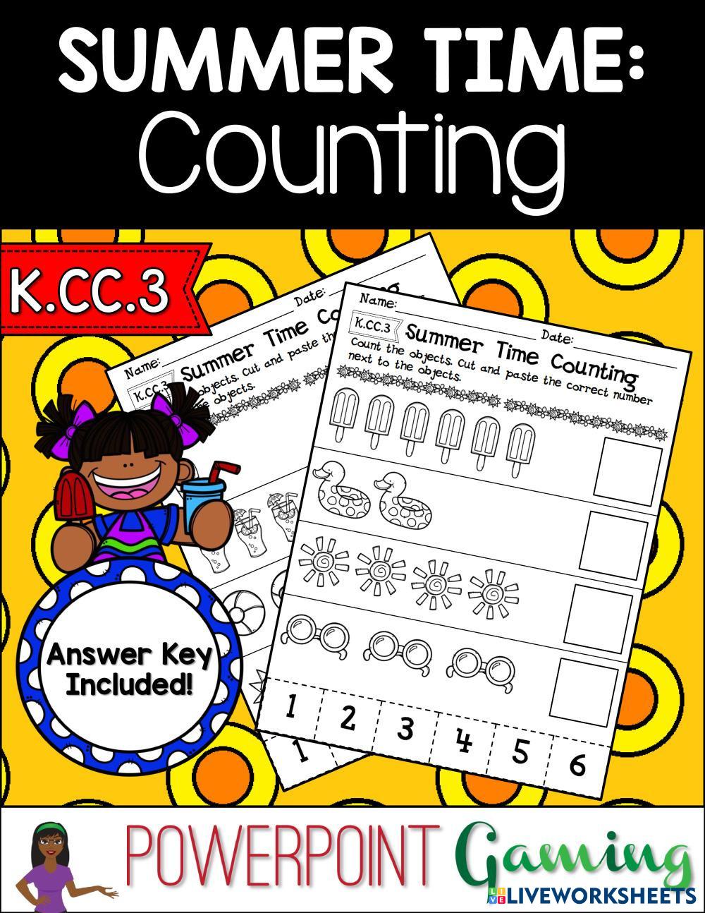 Counting sheets | Live Worksheets