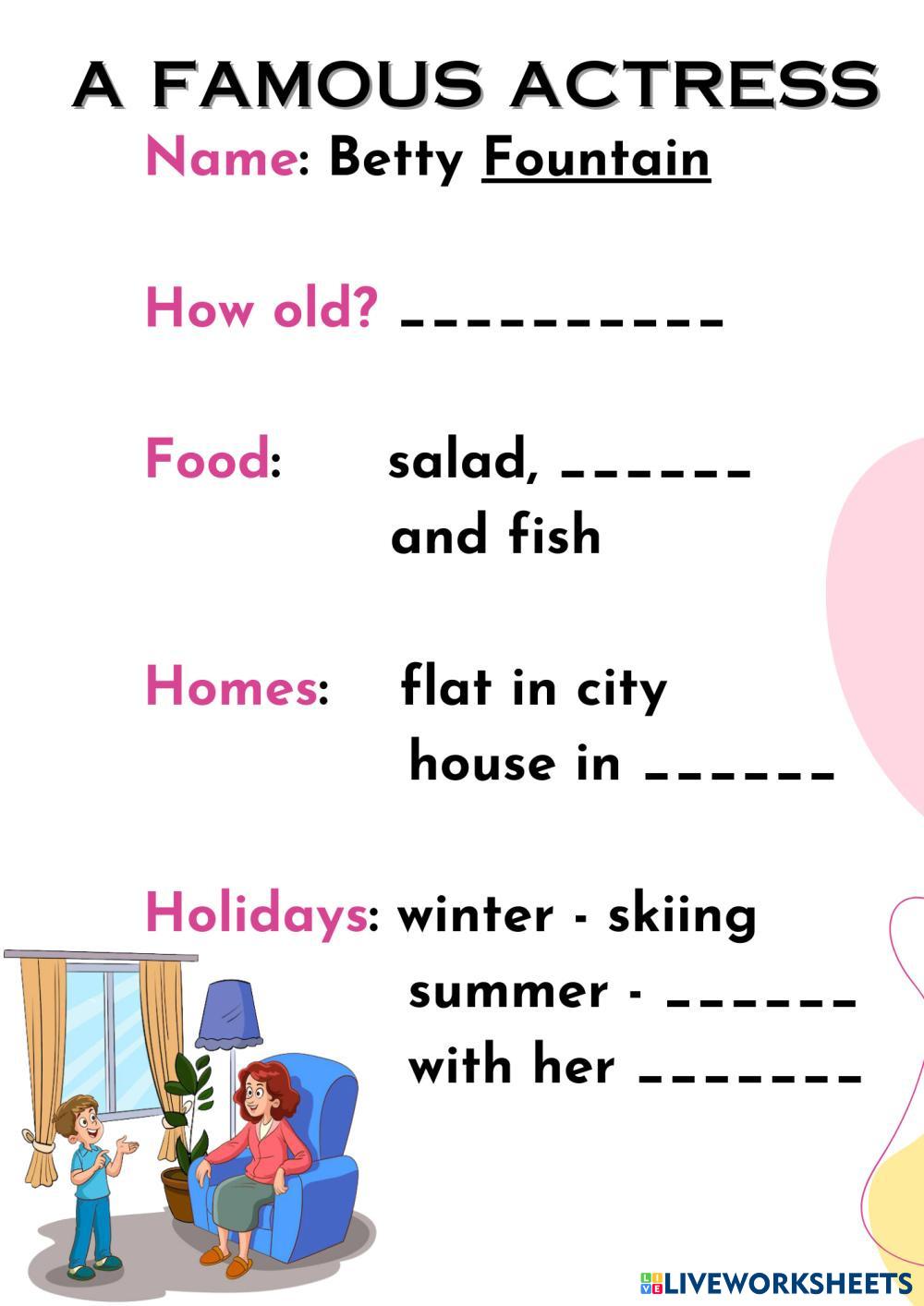 F322.3 - HW PERIOD 22 7136487 | Jacy | Live Worksheets