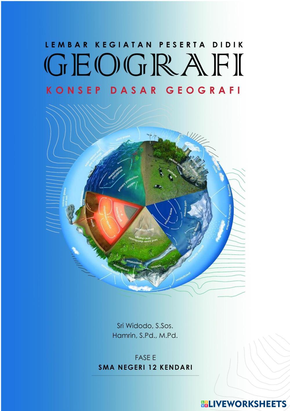 Objek Material Geografi | Live Worksheets