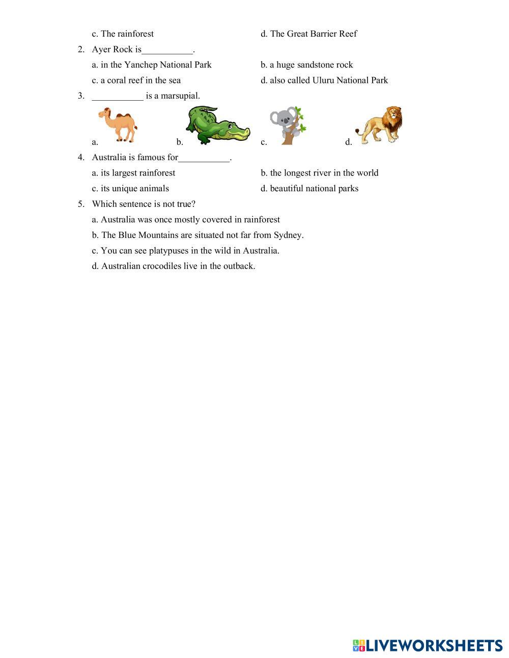 G6 U5 Reading N… | Free Interactive Worksheets | 7138401