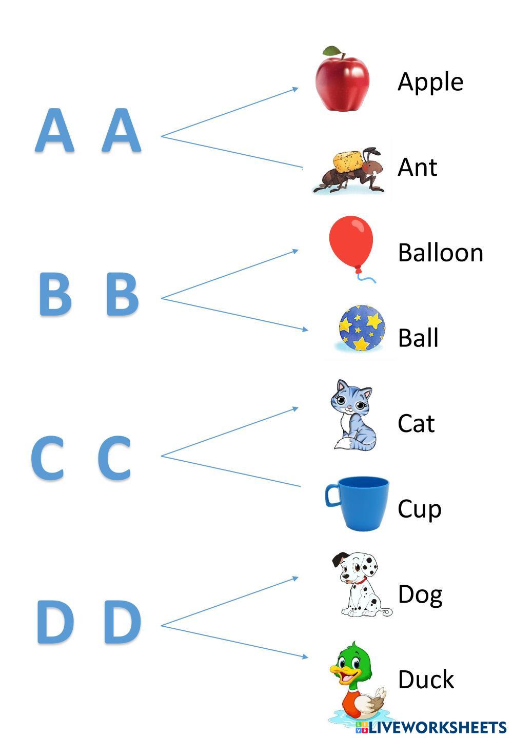 Go kid phonics | Live Worksheets